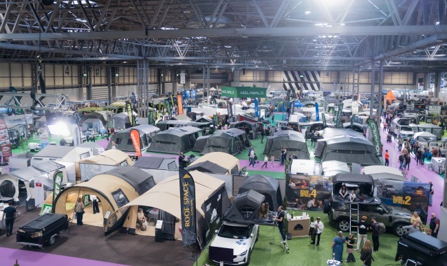 NEC Caravan Camping and Motorhome Show Feb 2026 - UKCampsite.co.uk Articles