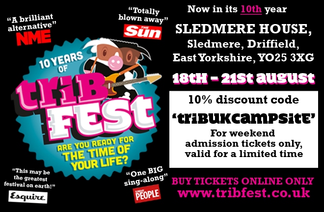 Tribfest Festival 2016 Discounted Tickets! - UKCampsite.co.uk Articles