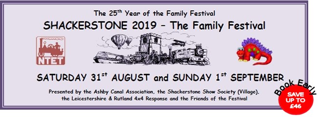 Shackerstone Family Festival 2019 Discounted Tickets - UKCampsite.co.uk ...