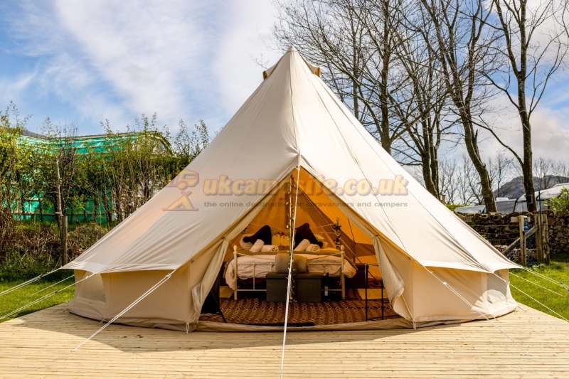 Burns Farm Caravanning Camping And Glamping , Keswick Campsites, Cumbria