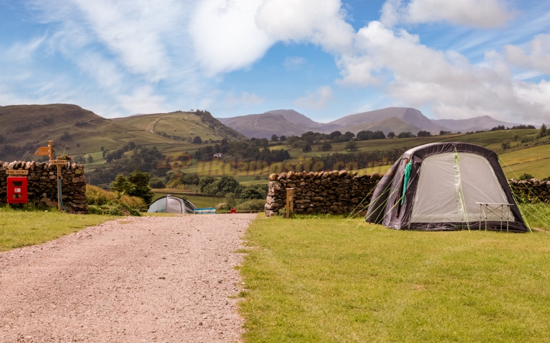 Burns Farm Caravanning Camping And Glamping , Keswick Campsites, Cumbria