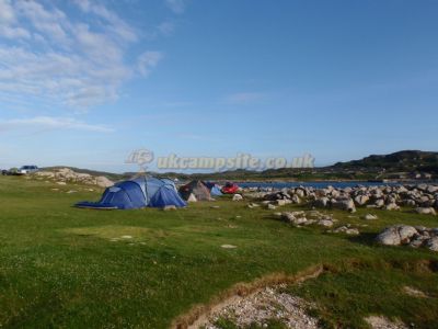 Fidden Farm Campsite , Fionnaphort Campsites, Isle of Mull