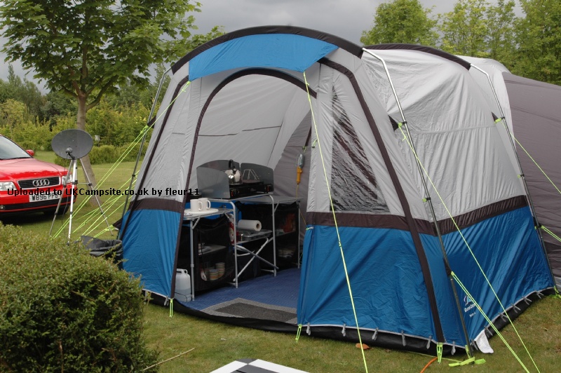 SunnCamp Verano DL Canopy Tent Extension Reviews and Details